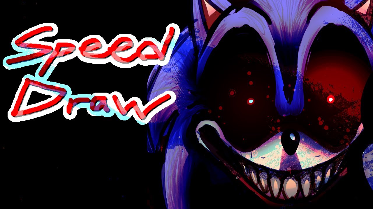 Sonic.EXE 2011 X (Speed draw) - YouTube