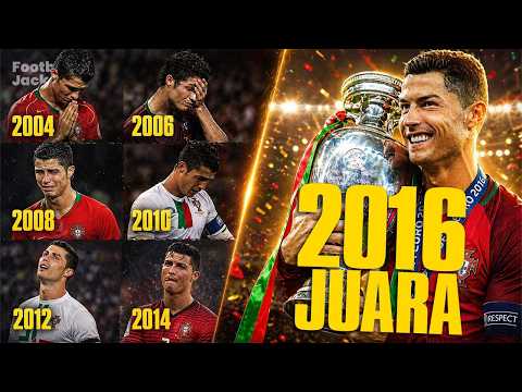 12 Tahun Luka C. Ronaldo Lunas di Malam yang Bukan Miliknya - EURO 2016