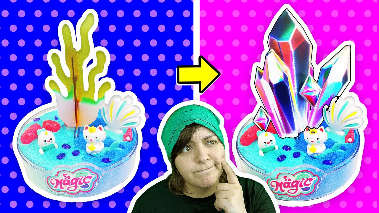 CRYSTAL Trees? Testing 2 DIY Crystal Growing Craft Kits - YouTube