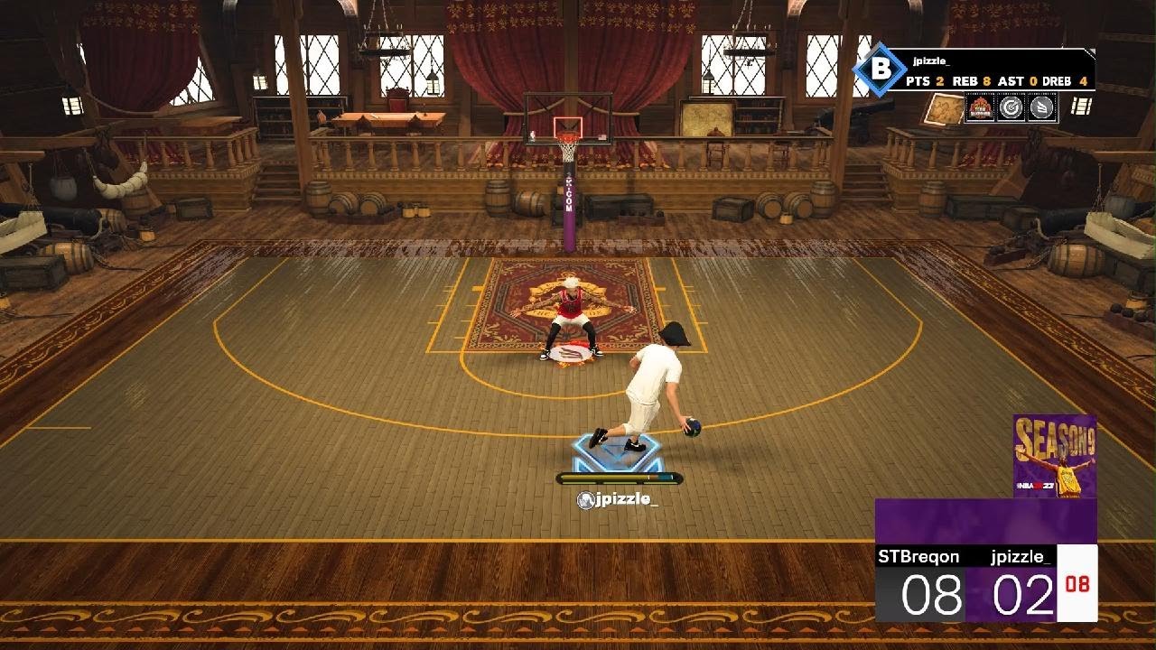 NBA 2K23 tuff dunk - YouTube