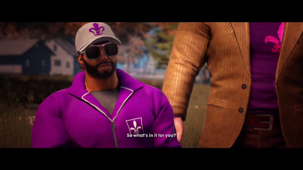 Saints Row The Third REMASTERED STAG ROLLS INTO TOWN - YouTube