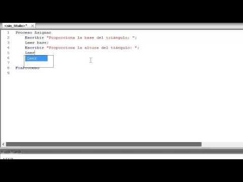 PSeInt: Asignar - YouTube