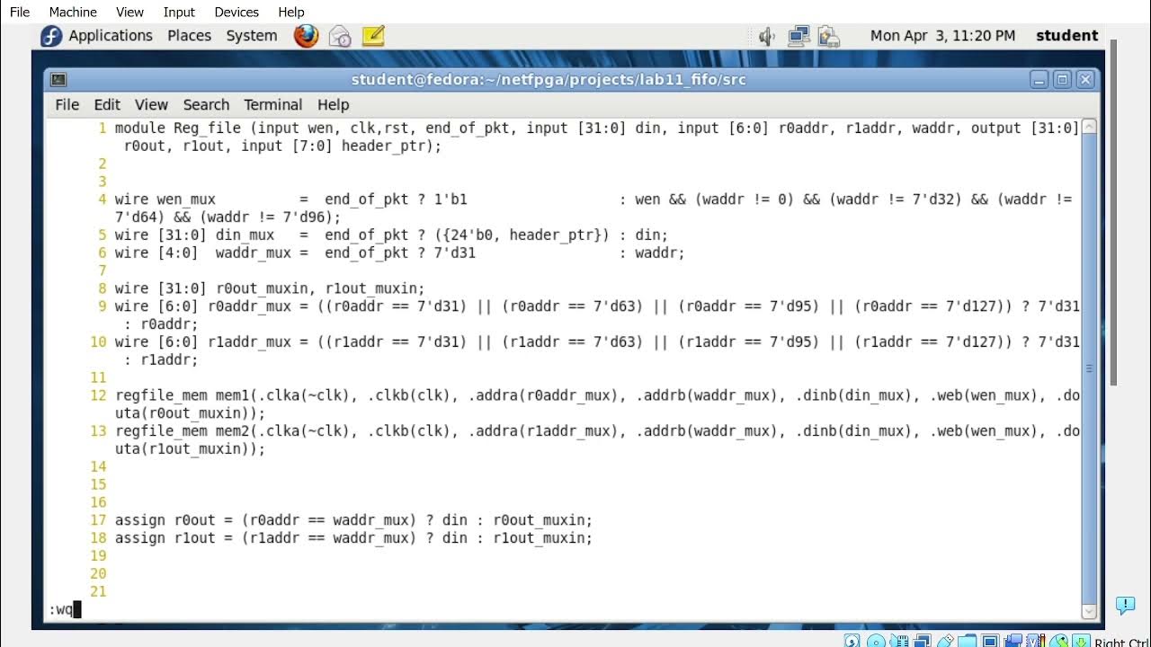 EE 533- Project phase 2 - Verilog Implementation - YouTube