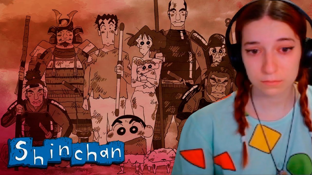 REACCIÓN A SHIN-CHAN: EL PEQUEÑO SAMURÁI 🏯🌸 VIAJAMOS AL PERIODO SENGOKU ...