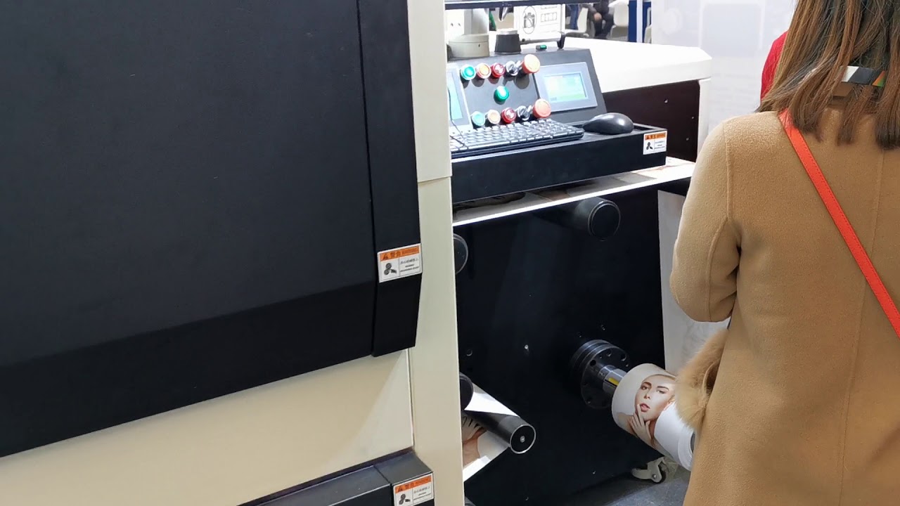 Ink jet digital machine - YouTube