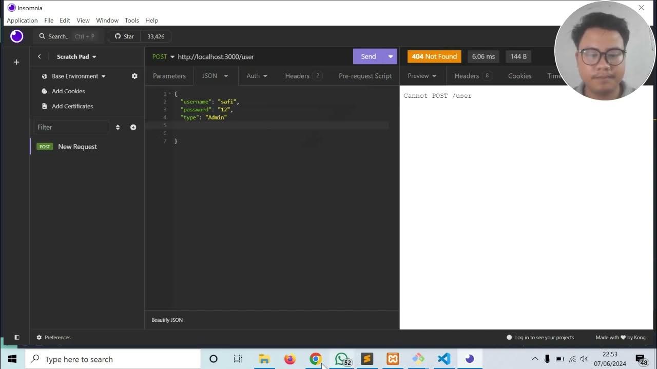 "Penggunaan Jsonwebtoken dan Implementasi Hashing Password dengan bcrypt Menggunakan Basis Data ...