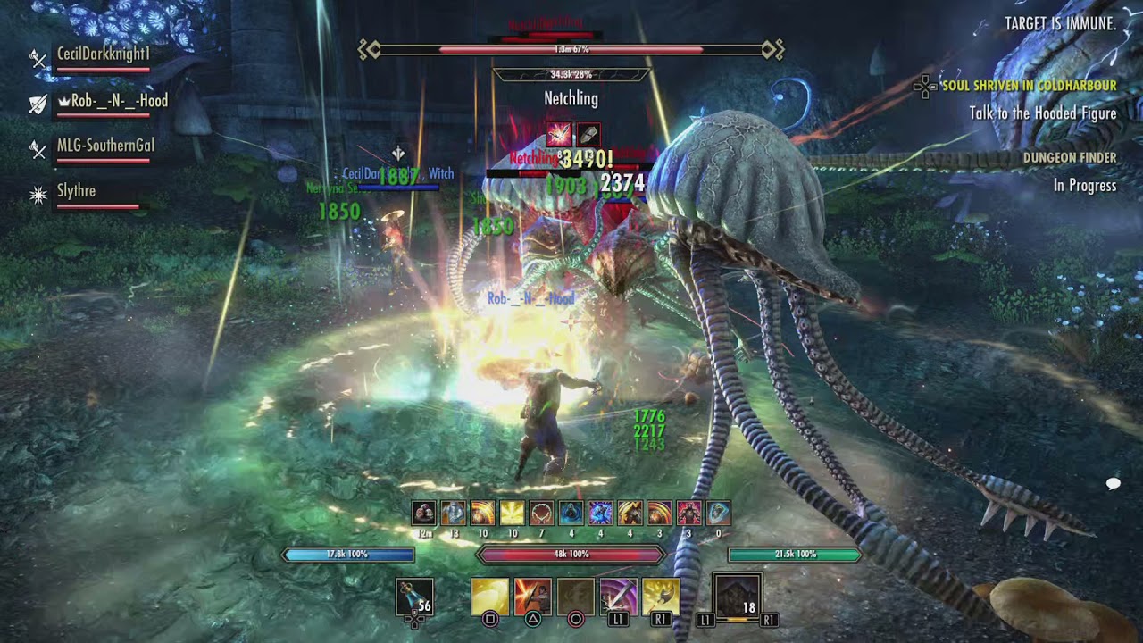The Elder Scrolls Online: Templar Tank Aoe Taunt Showcase - YouTube