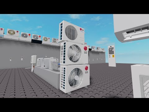 New Air Conditioner LG - AC | Roblox Game - YouTube