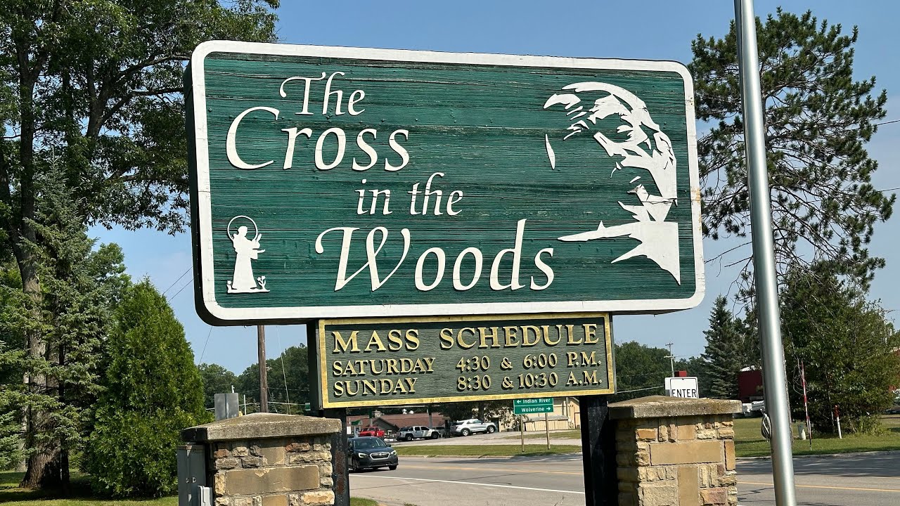 The Cross in the Woods - Indian River, Michigan - YouTube