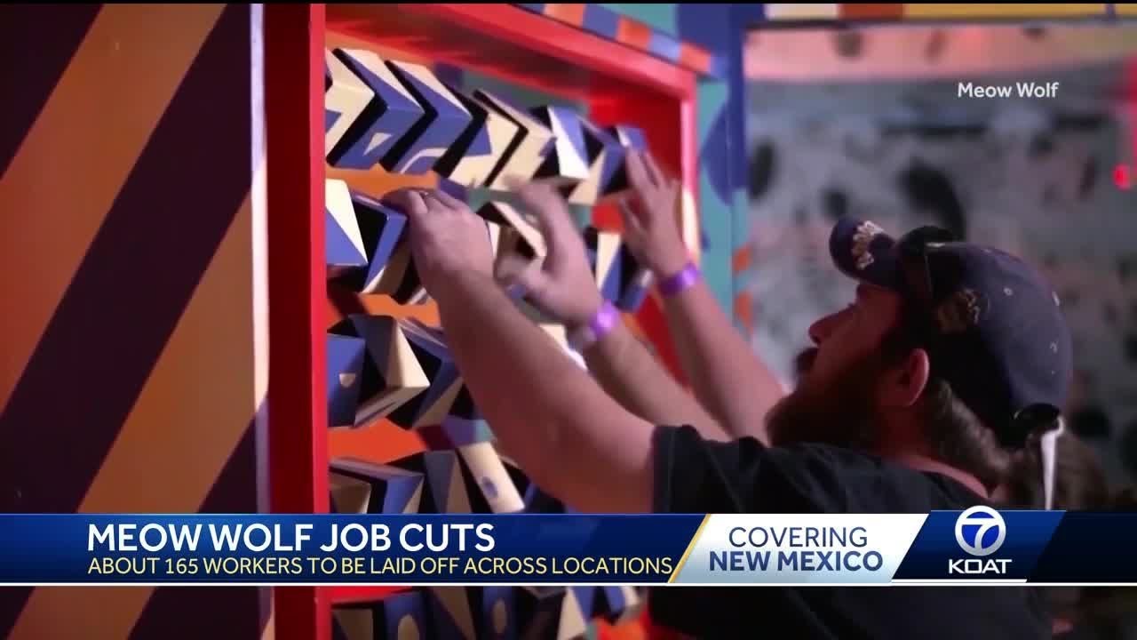 Meow Wolf worker layoffs amid budget cuts - YouTube