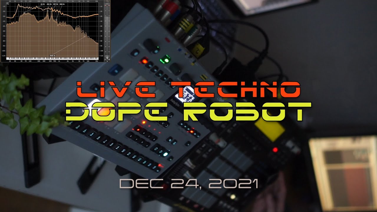 Dope Robot - Live Techno - "Wigilia" - Elektron Analog RYTM MK2 - YouTube