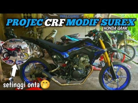 MODIFIKASI CRF JADI SUREX ‼️surex style - YouTube