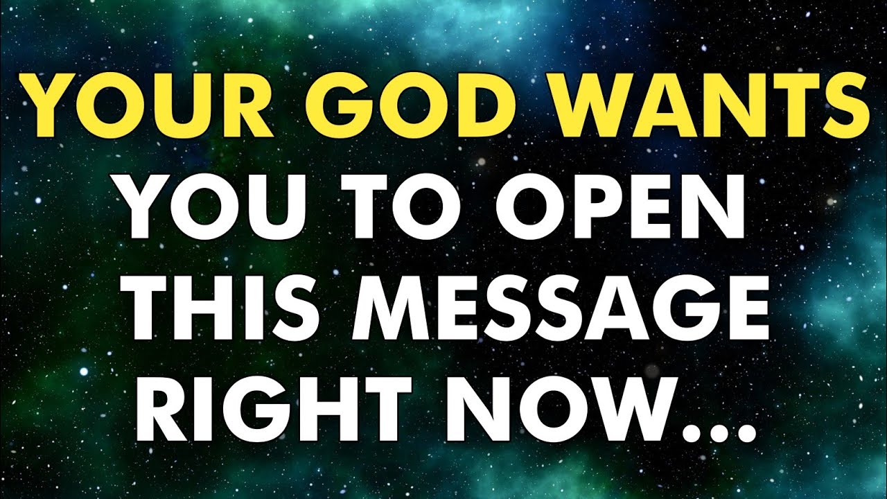 🛑God Message Today 💌 Your God Wants You to Open This Message Right Now ...