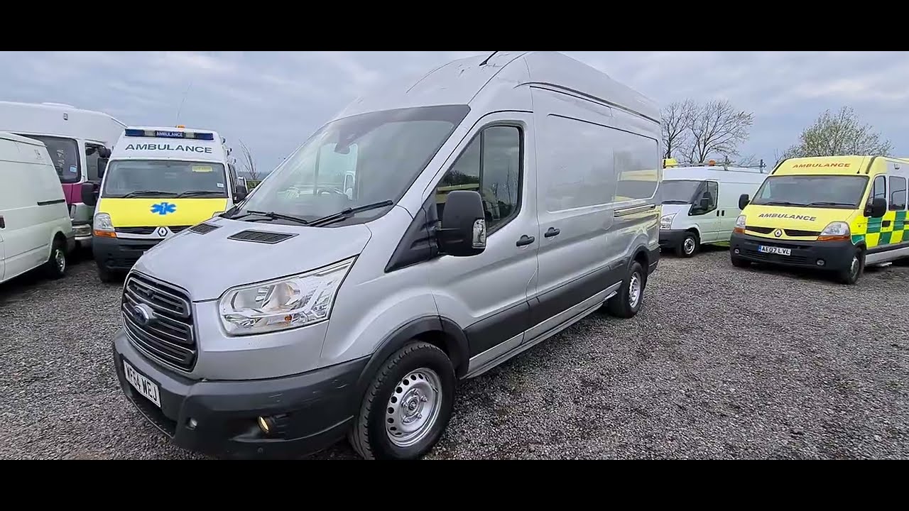 2014 64 FORD TRANSIT 2.2 TDCi 350 FWD, L3H3 Trend, Panel Van. LOADS OF ...