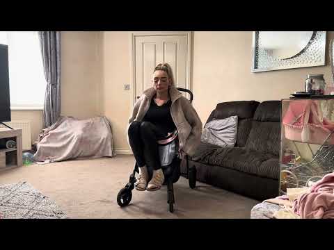 Pram over load crush fetish