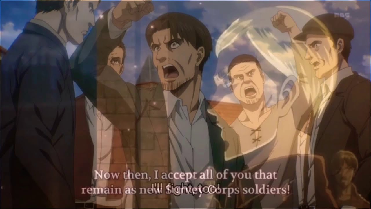 Shinzou wo sasageyo | Erwin Smith - YouTube