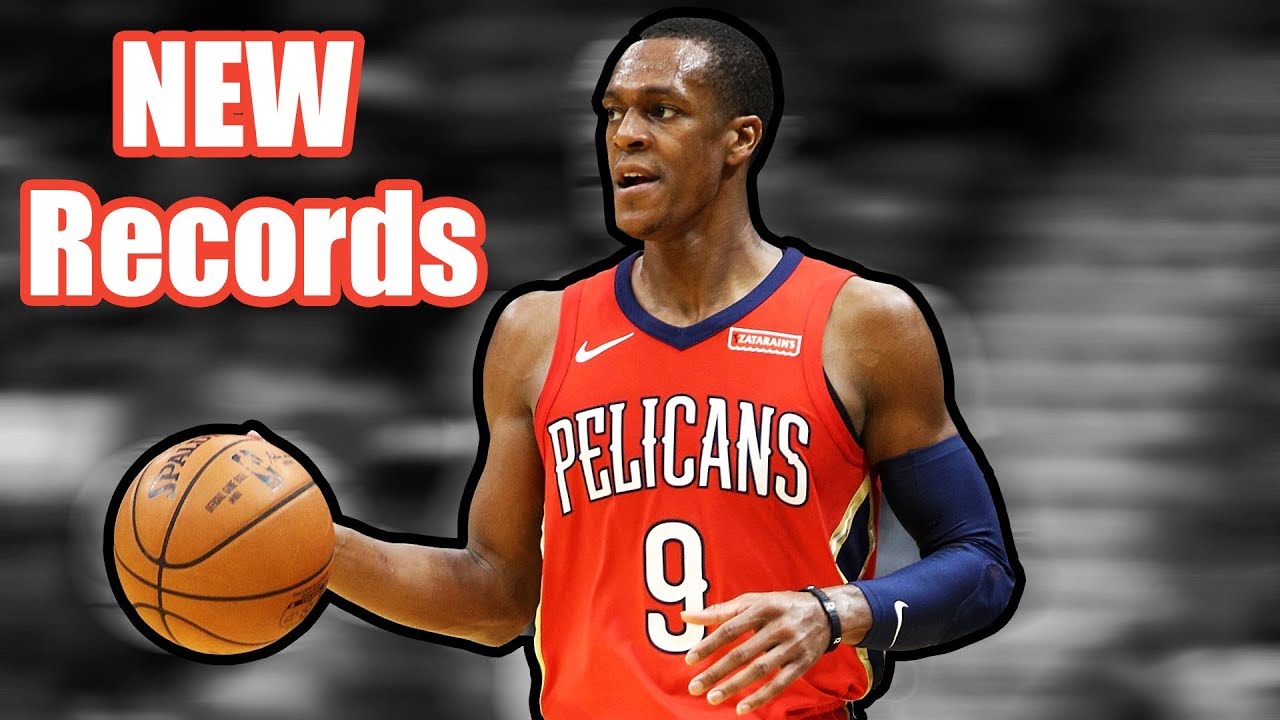 Rajon Rondo Sets Multiple Records In One Game - YouTube