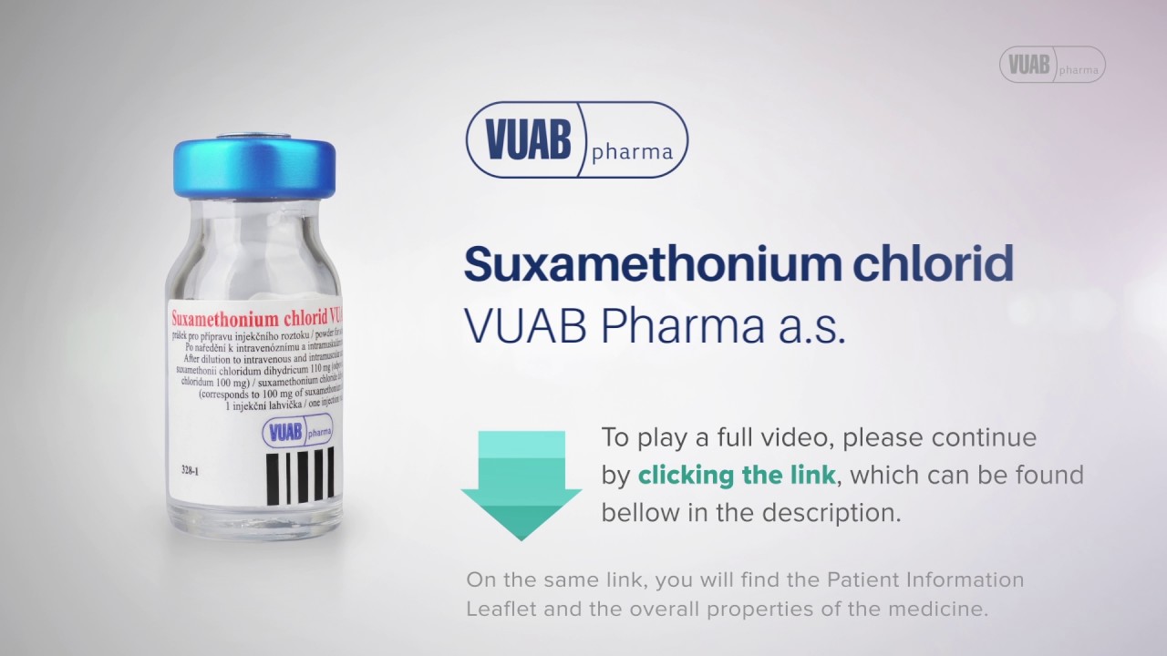 Suxamethonium EN - YouTube