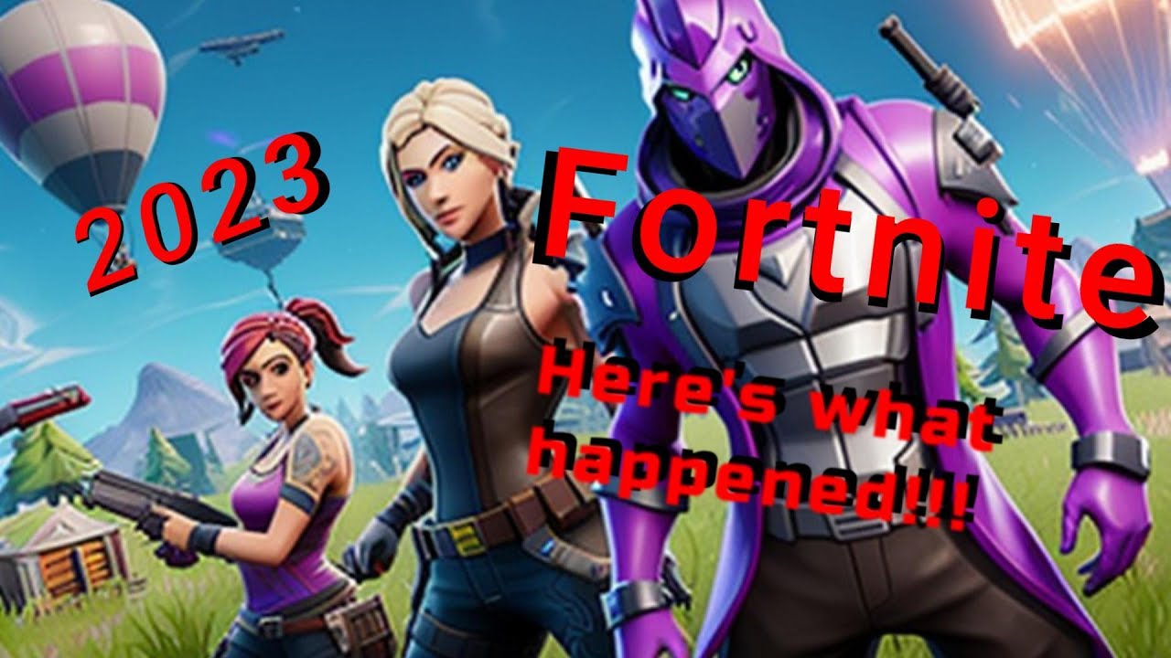 Wow We Played Fortnite in 2023!!! DEBUT VIDEO - YouTube