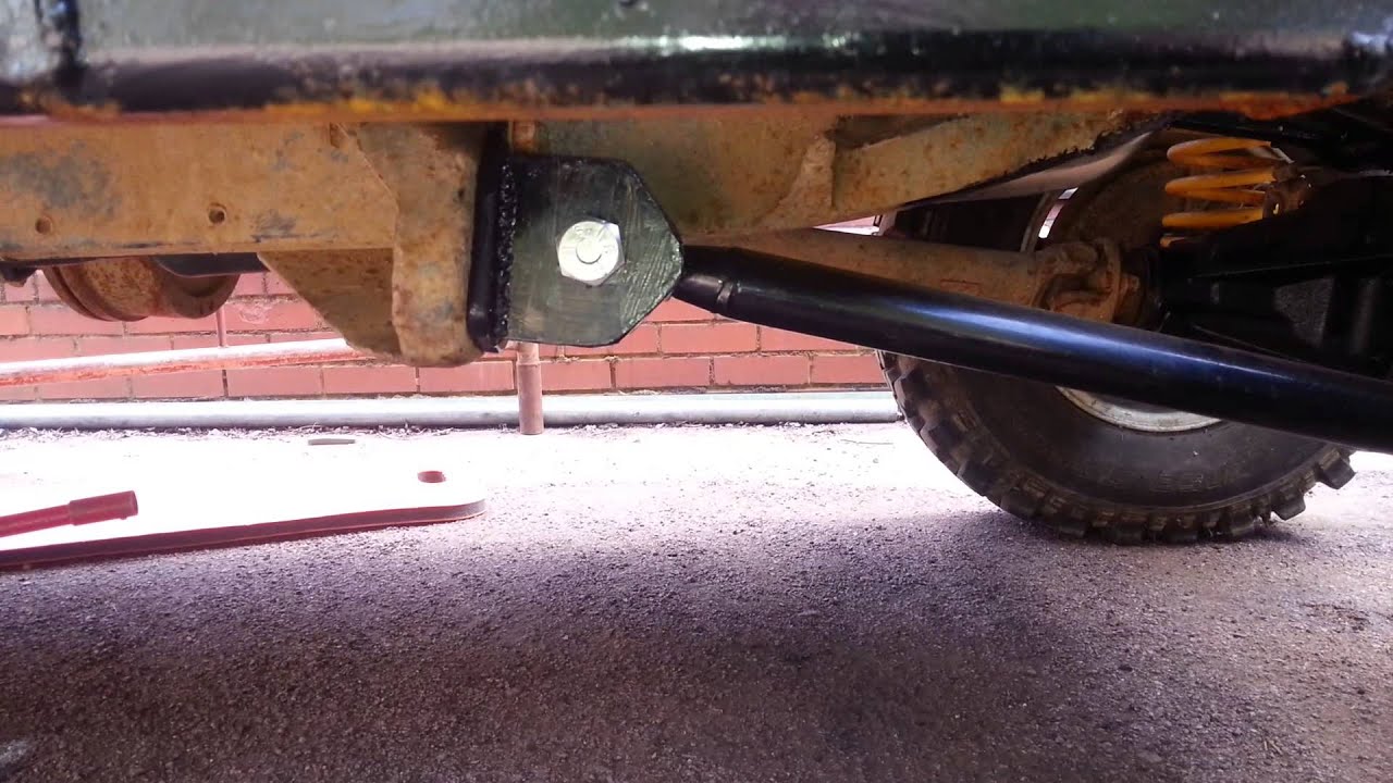 Land Rover Disco trailing arms - YouTube