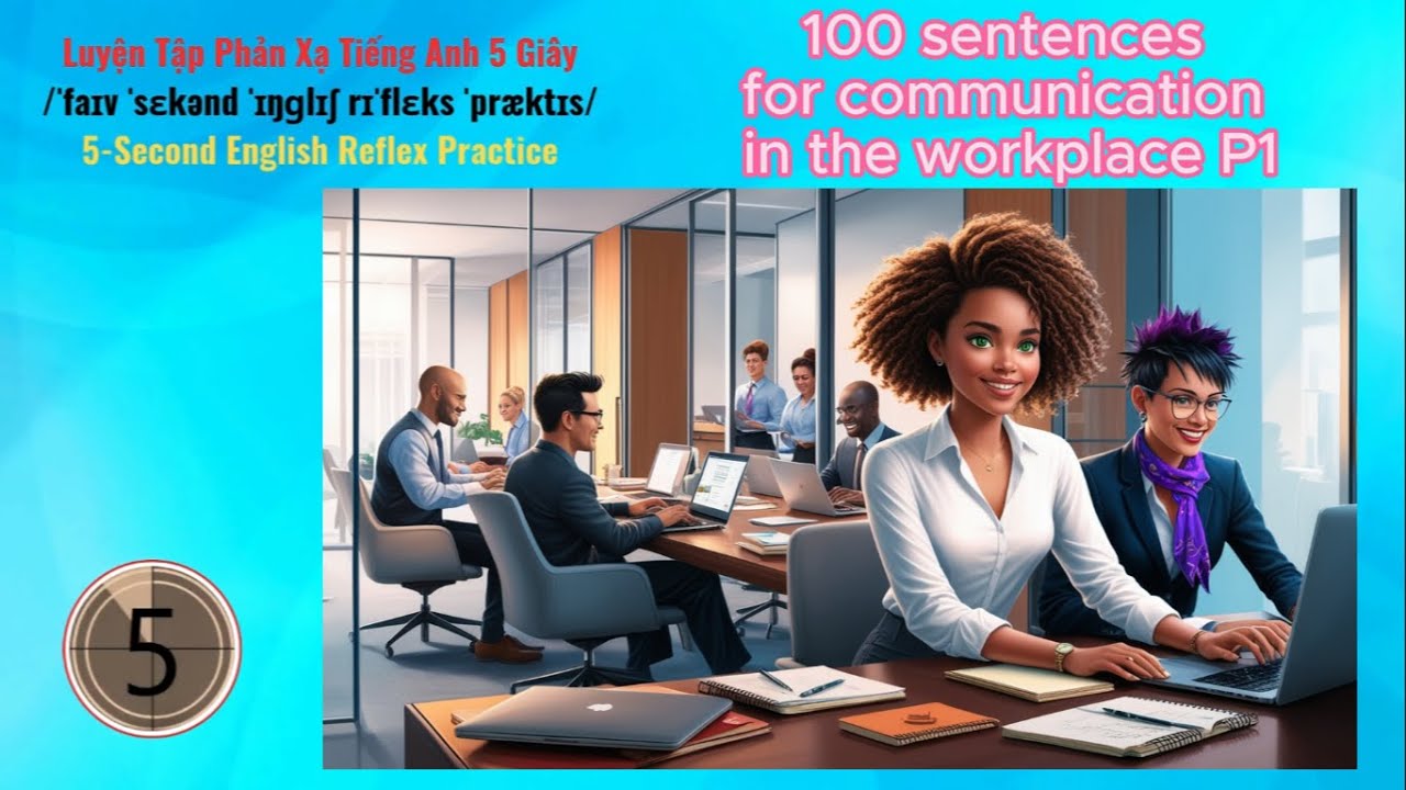 100 sentences for communication in the workplace P1 English ...