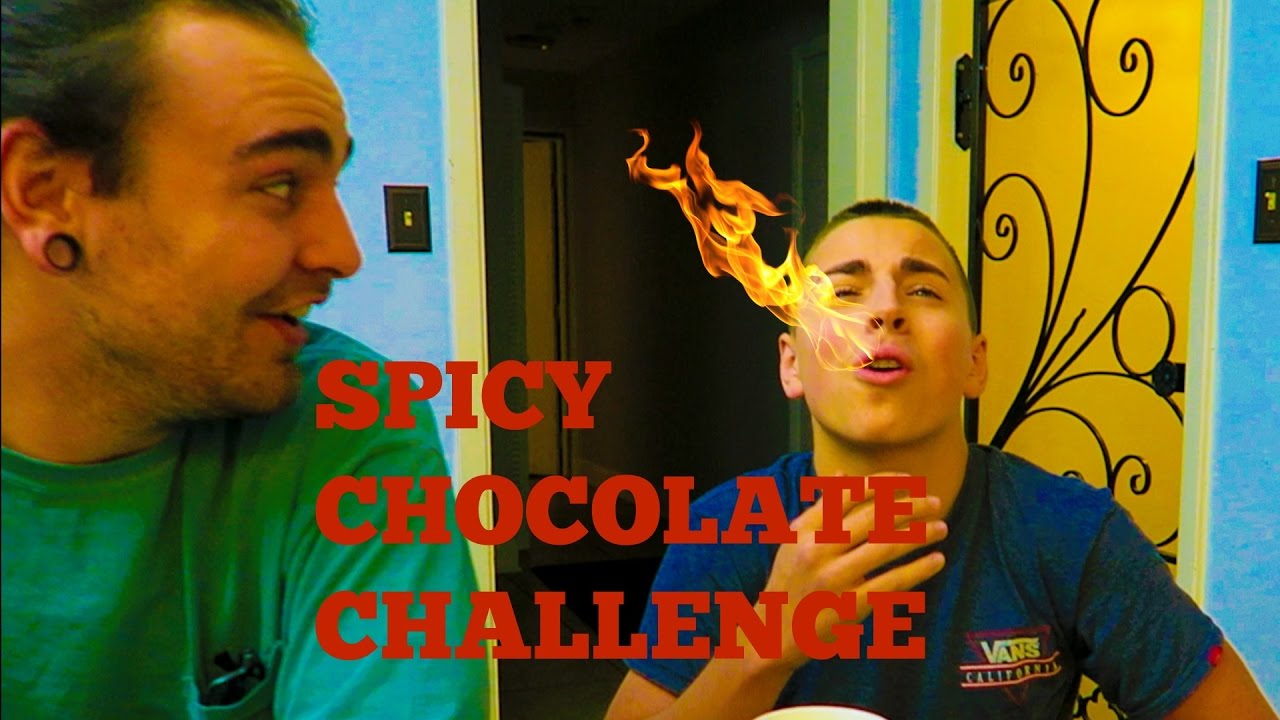 SPICY CHOCOLATE CHALLENGE! | VLOG 12 - YouTube