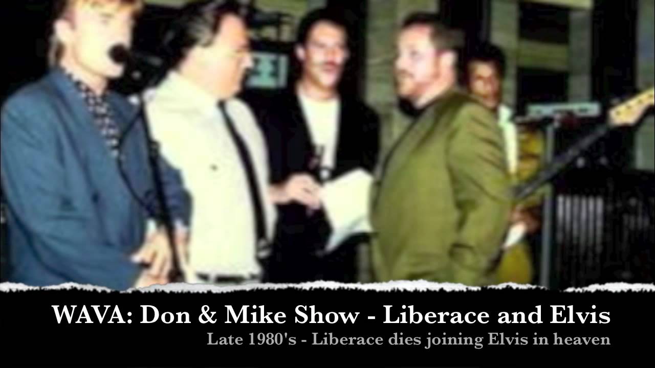 Don & Mike Show Late 1980's: Elvis & Liberace in Heaven - YouTube