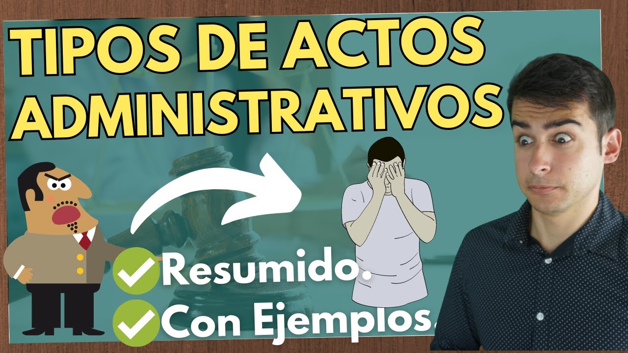 🏴󠁴󠁴󠁰󠁯󠁳󠁿Tipos de Actos Administrativos Ley 39/2015: ¿Qué es? 【Explicados ...