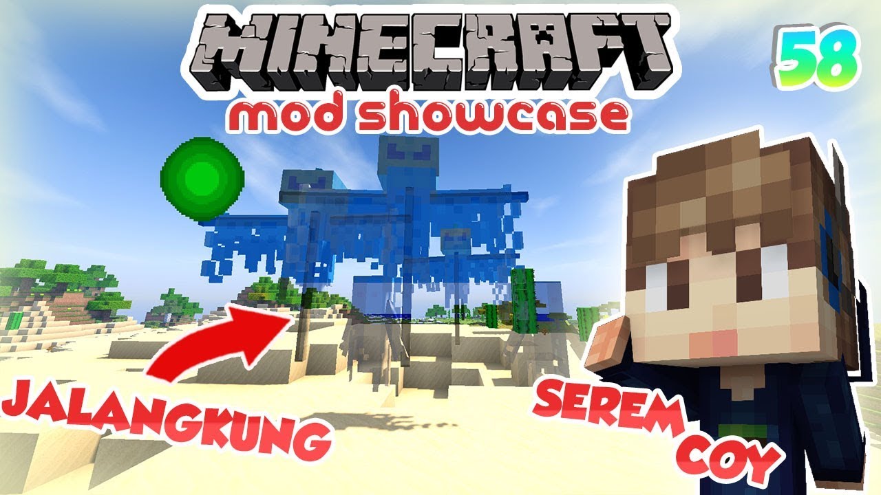ADA JALANGKUNG DI MINECRAFT - MINECRAFT MOD SHOWCASE INDONESIA #58 ...