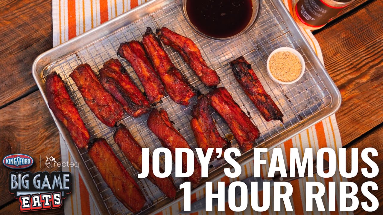 Jody's Famous 1 Hour Ribs | Big Game Eats powered by Kingsford | recteq - YouTube