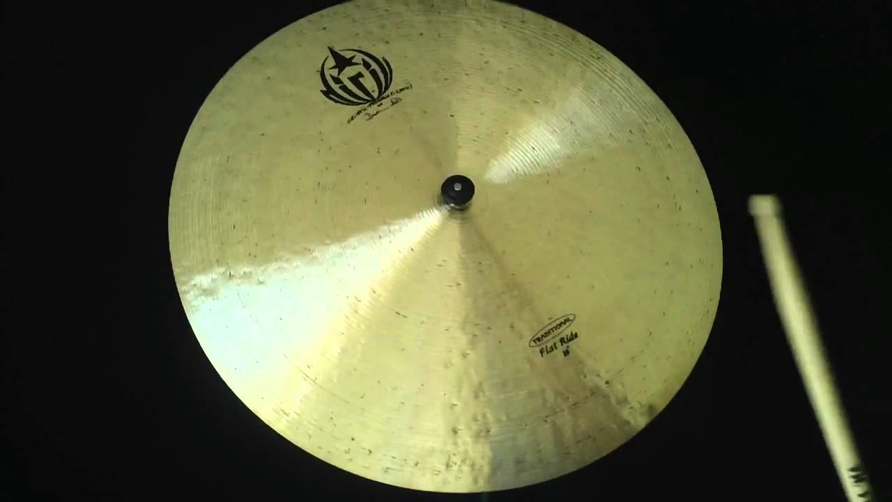 Diril Cymbals Brasil - 20" Traditional Flat Ride Serie HD - YouTube
