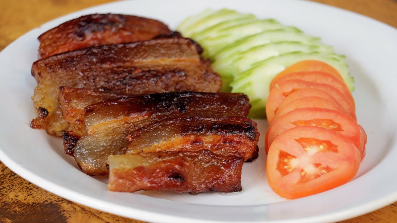 How to make Fermented Pork | Fermented Pork Belly | Pa'awk Sach Chrouk ...