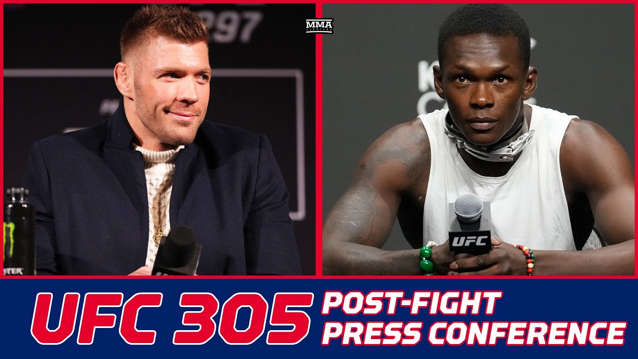 UFC 305: Du Plessis vs. Adesanya Post-Fight Press Conference LIVE ...