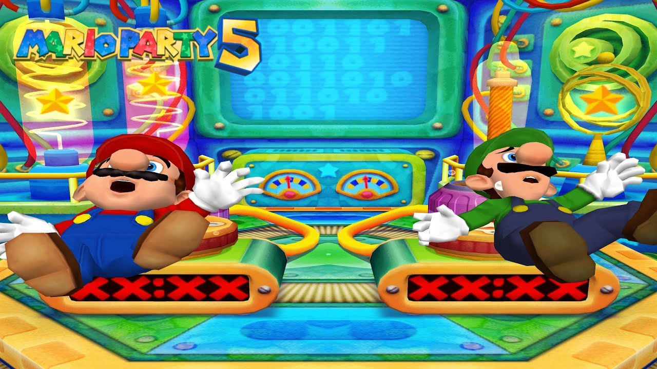 Mario Party 5 - All Duel Minigames [4K] - YouTube