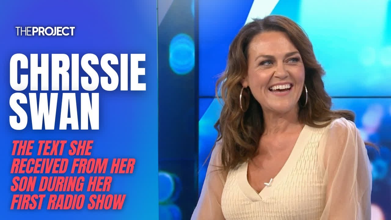 The Text Chrissie Swan Received From Her Son During Her First Radio ...