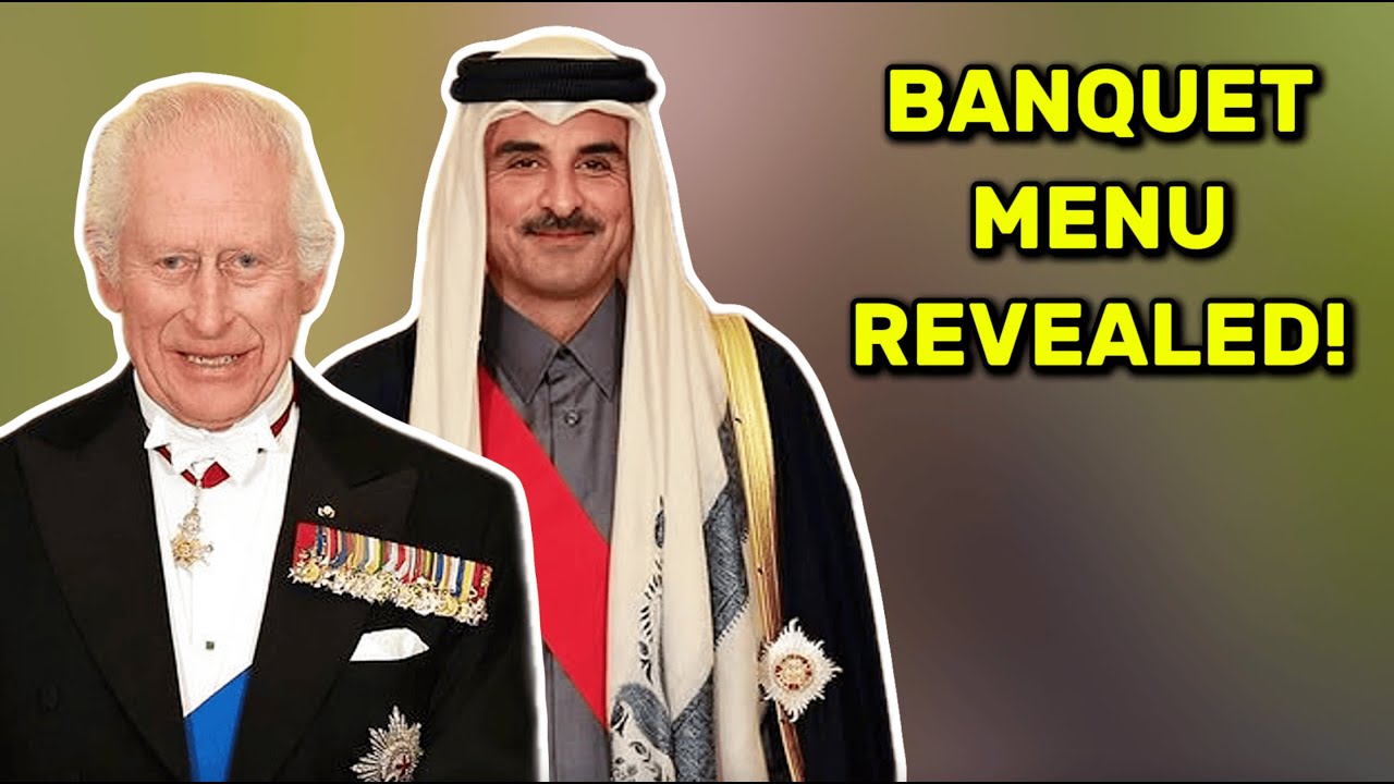 King Charles Banquet Menu REVEALED and State Visit EXPLAINED! - YouTube