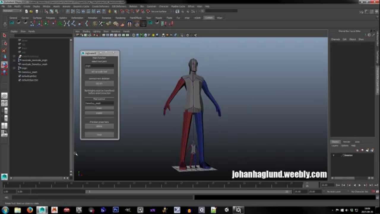 Animation Rescaler for Maya - YouTube