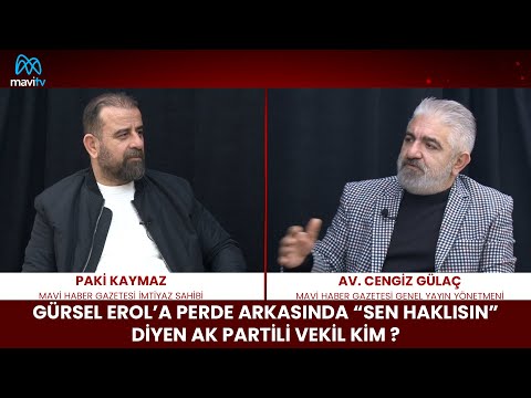 SANSÜRSÜZ 79.BÖLÜM GÜRSEL EROL’A PERDE ARKASINDA “SEN HAKLISIN” DİYEN AK PARTİLİ VEKİL KİM ?