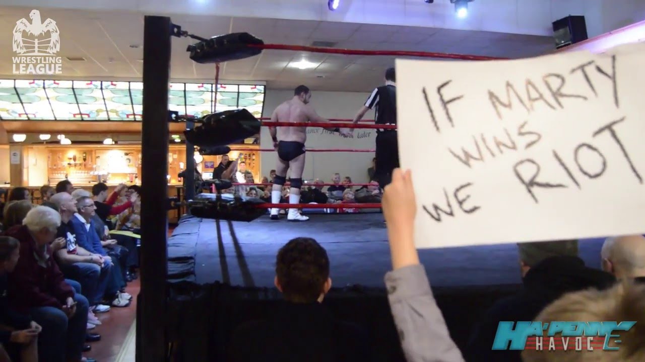 Wrestling League: Lord Gideon Grey clashes with Pride of Tendring - YouTube