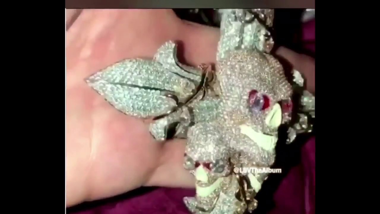 UP CLOSE VIDEO OF LIL UZI VERTS NEW CHAIN| “HAND MADE UPSIDE DOWN CROSS ...