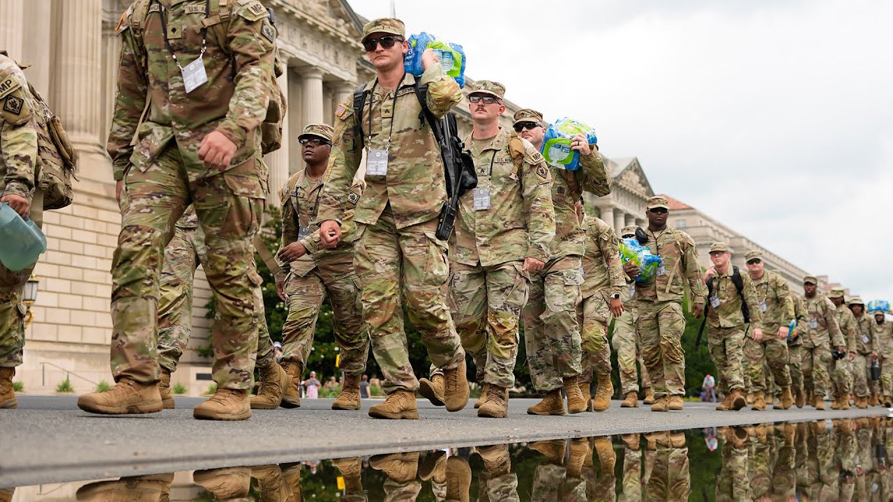 Happening Now: Washington Hosts Military Parade For Army's 250th ...