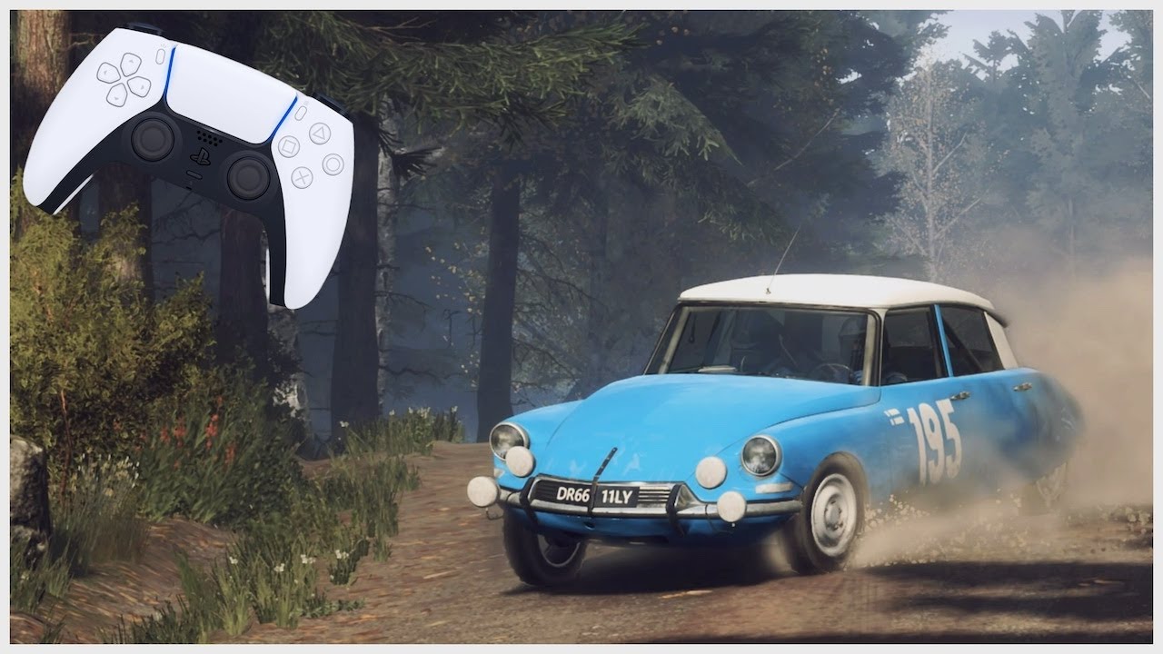Citroen DS21 DiRT Rally 2.0 PS 5 Геймпад - YouTube