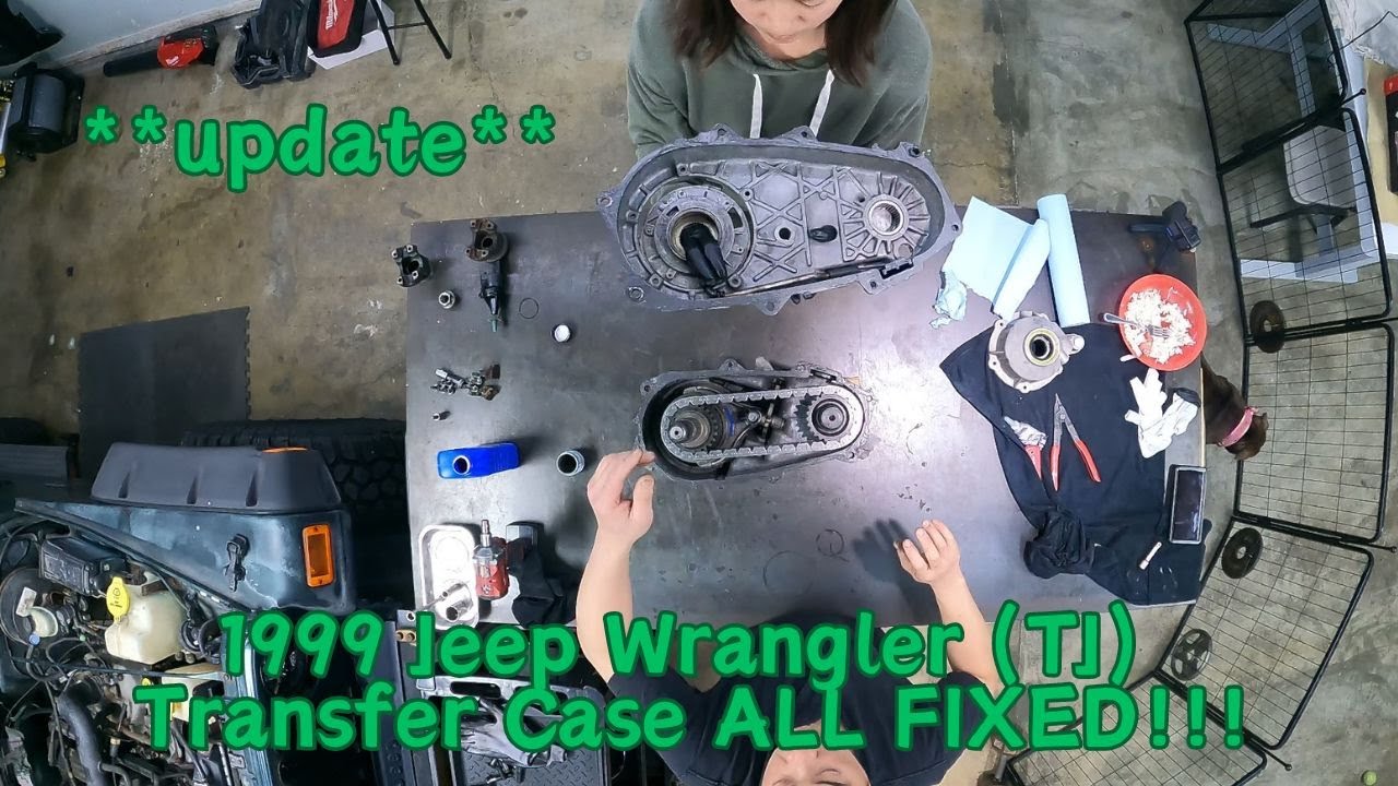 1999 Jeep Wrangler (TJ) Transfer Case UPDATE & FIX - YouTube