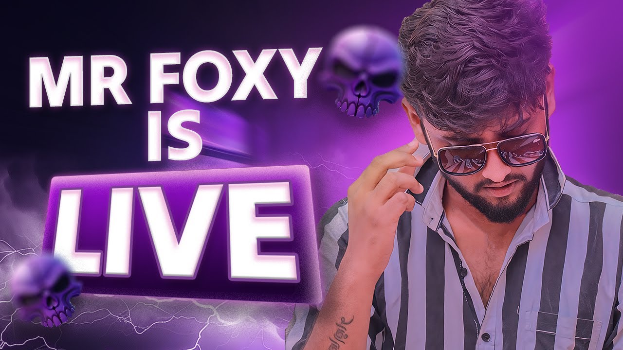 MRFOXY IS LIVE💀 | MrFoxy #mrfoxy #mrfoxygaming #bgmilive #mrfoxypubg # ...