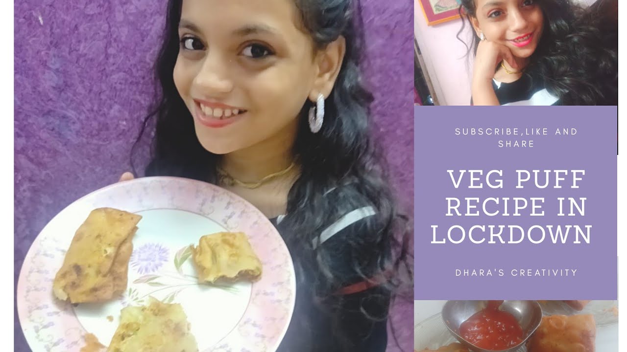 Veg puff recipe by dhara in lockdown, How to make Veg Puffs at Home ...