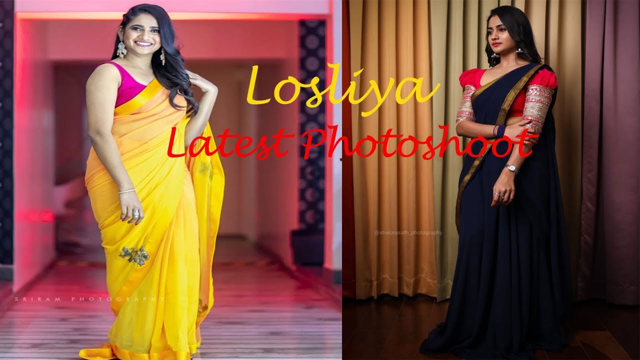 Losliya Actress Latest Photoshoot - YouTube