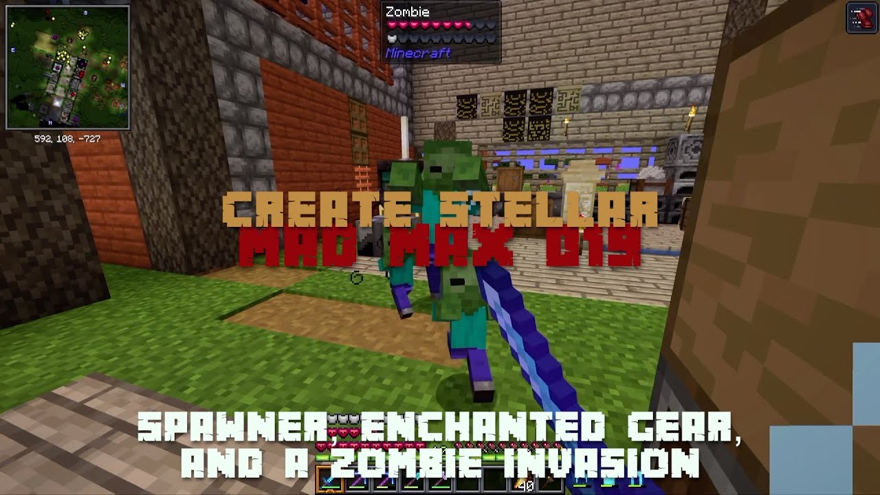 Mad Max 019 | Spawner, enchanted gear, and a zombie invasion - YouTube
