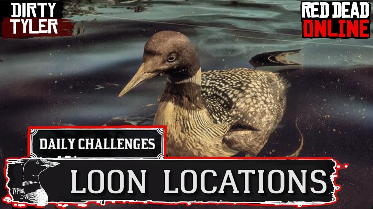 Loon Locations RDR2 Red Dead Online Daily Challenges - YouTube