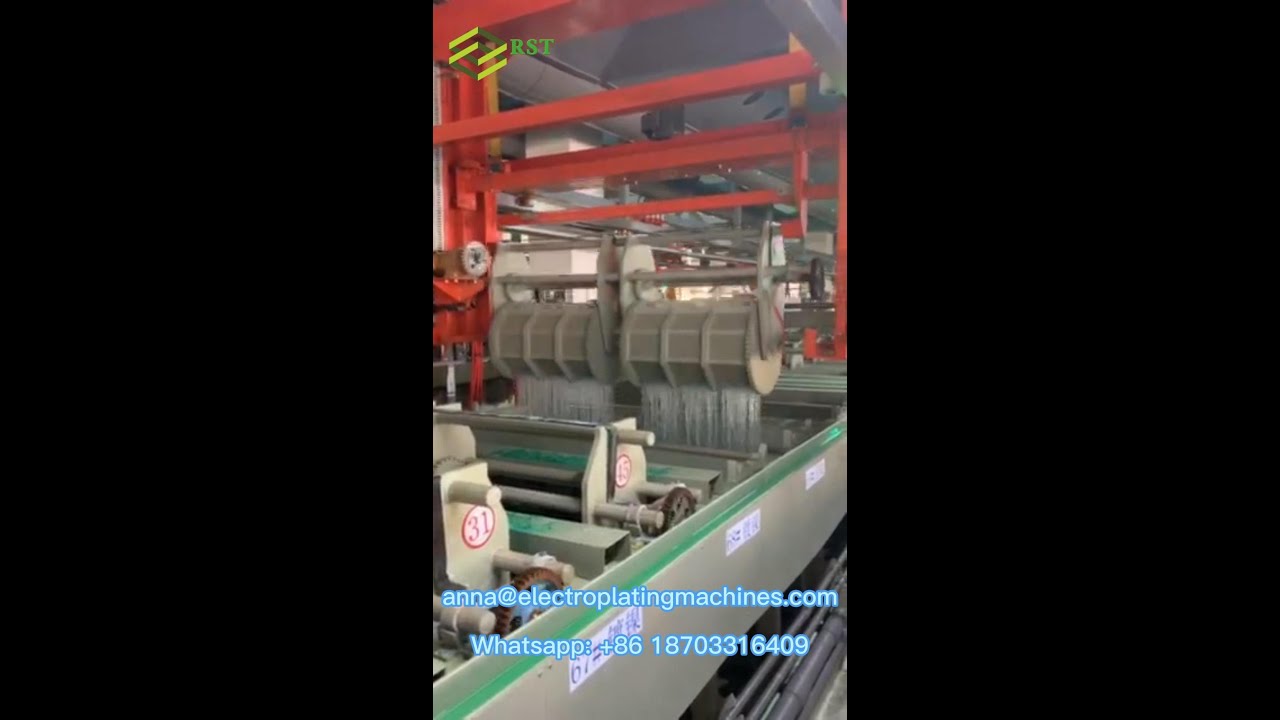Double barrel zinc plating plant #electroplating #plating #zincplating ...