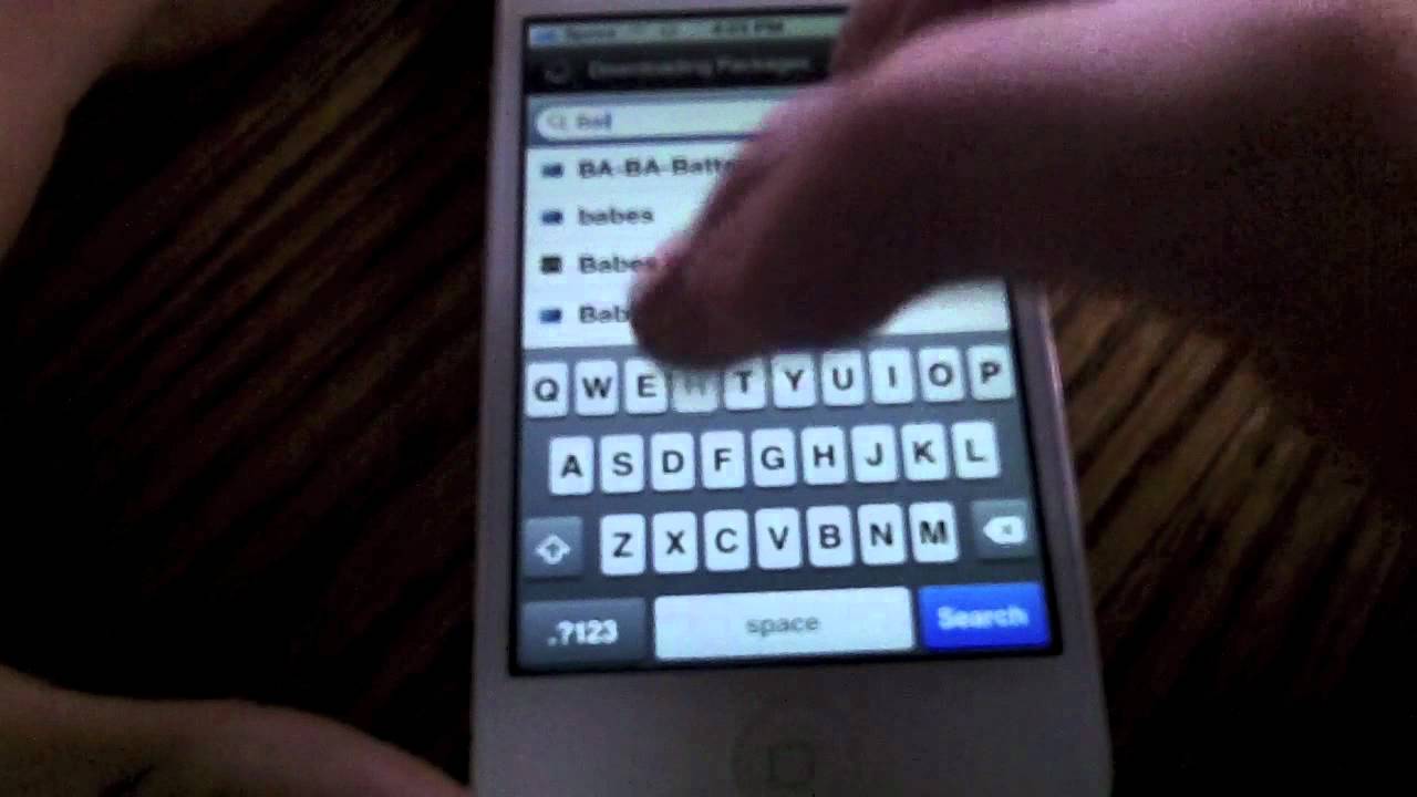 How To Work Cydia - YouTube